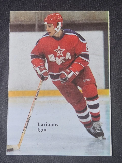 90-91 IGOR LARIONOV Russian Rookie 🚨🚨🚨 Vancouver Canucks $5.99 - PicClick CA