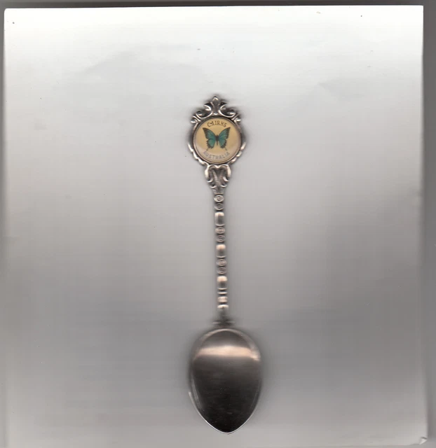 CAIRNS-QLD-[STUART SILVERPLATED 1980S Spoon]-Australia-Souvenir Spoon ...