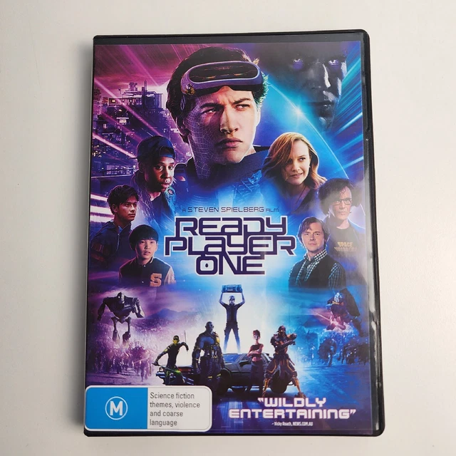 READY PLAYER ONE DVD Tye Sheridan Oliver Coohe Rated M Region 4 EUR 5 ...