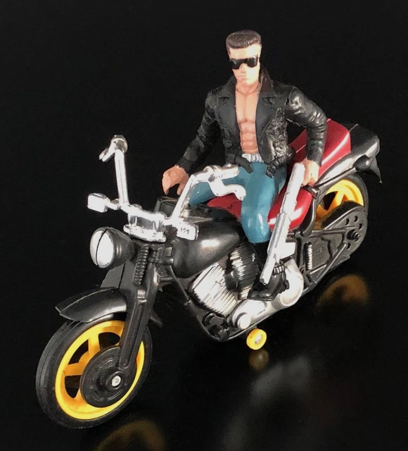 VINTAGE TERMINATOR THE PROTECTOR BIKE SET FROM 90s LOOSE RARE FIGURE ...