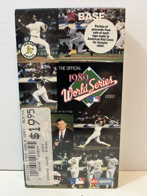 THE OFFICIAL 1989 World Series (VHS) ABC Sport! CBS FOX VHS VIDEO TAPE ...