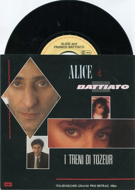 SINGLE ALICE & Franco Battiato: I Treno Di Tozeur (EMI 1C 006-1186627 ...
