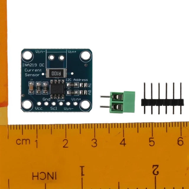 2PCS BLUE INA219 I2C Interface Breakout Board Module Arduino Raspberry ...
