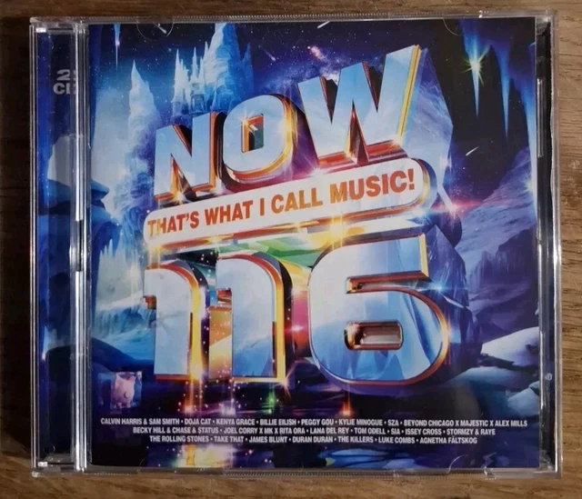 NOW THATS WHAT I Call Music 116-2xCD VGC 2023 £5.50 - PicClick UK