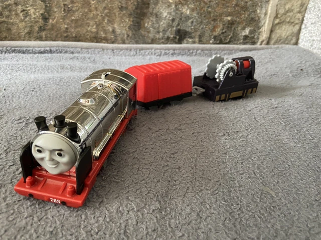 THOMAS THE TANK Engine Trackmaster Merlin The Invisible PushAlong Train ...