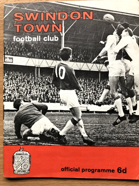 SWINDON TOWN V NOTTINGHAM FOREST 1966/67 FA CUP REPLAY PROGRAMME £3.49 - PicClick UK