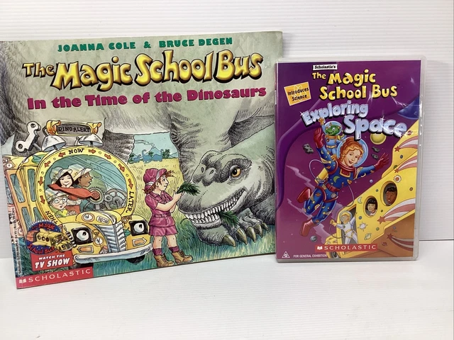 THE MAGIC SCHOOL Bus DVD Exploring Space & Book (dinosaurs ) Vgc $32.44 ...