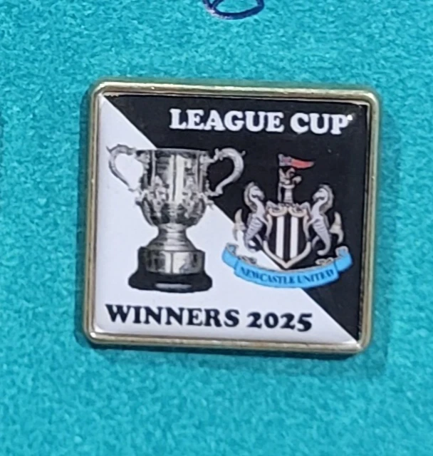 NEWCASTLE UNITED 2025 Cup Winners Badge £4.88 - PicClick UK