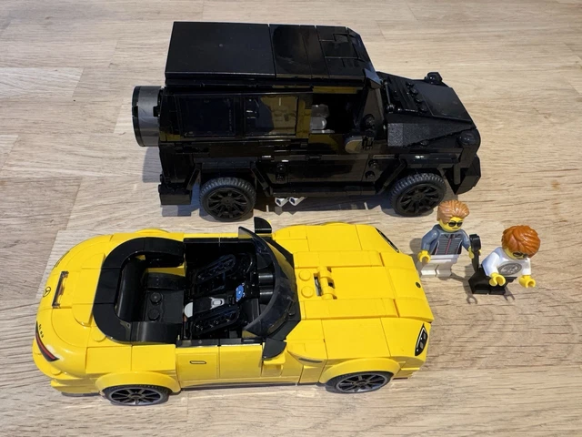 LEGO SPEED CHAMPIONS Mercedes-AMG G 63 & Mercedes-AMG SL 63 Pre Built ...