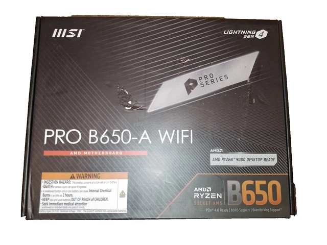 MSI PRO B650-A Wifi £102.60 - PicClick UK