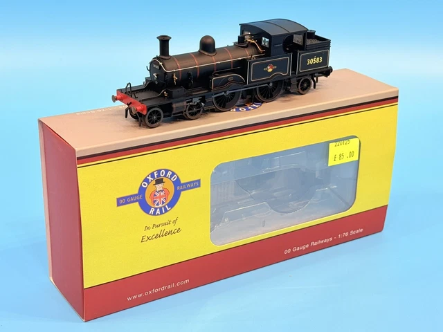 OXFORD RAIL 'OO' Gauge Or76Ar001 Br Black Adams Radial #30583 Steam ...