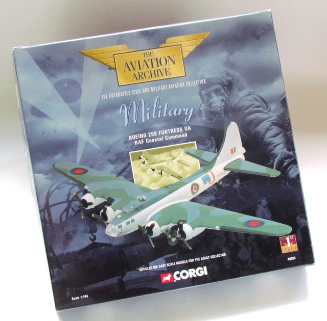 CORGI AVIATION ARCHIVE 1/144 Boeing Fortress 11A - RAF Costal Command £ ...