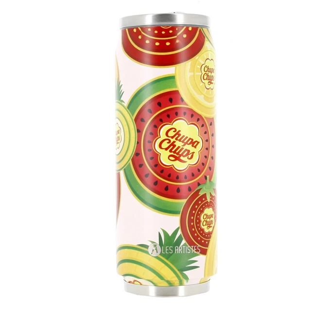 CANETTE ISOTHERME LES artistes Canette chupa fruit 500ml Rose 20070 ...