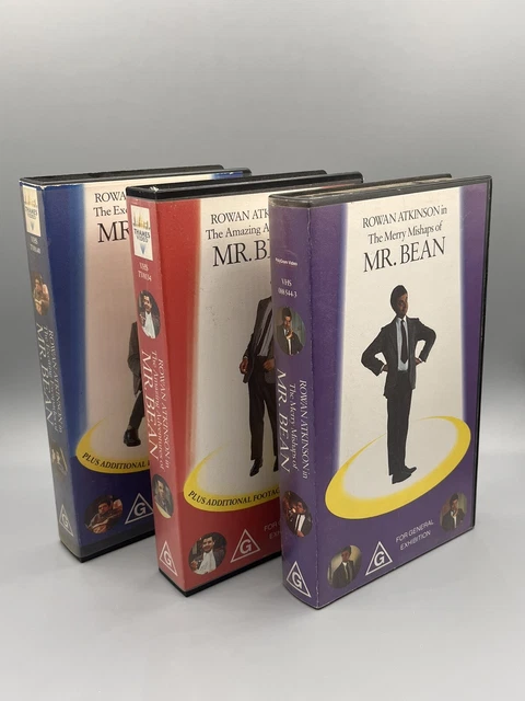 MR BEAN VHS Vintage Collection Comedy Classics Rowan Atkinson £8.36 ...