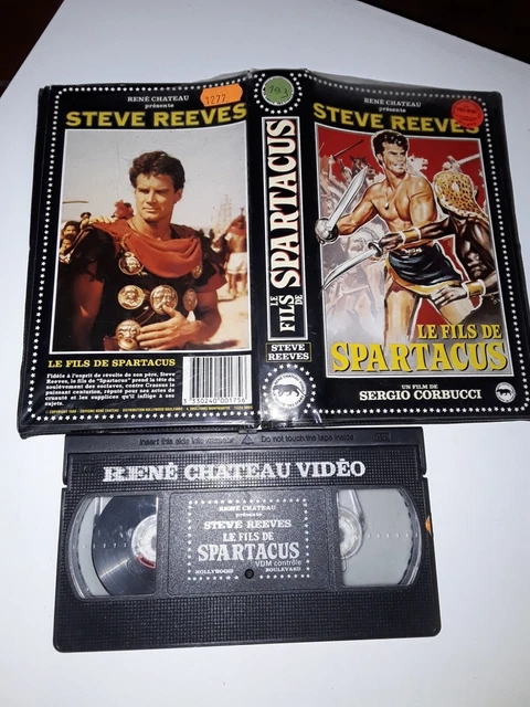 STEVE REEVES LE Fils De Spartacus Cassette Vidéo René Chateau EUR 10,00 ...