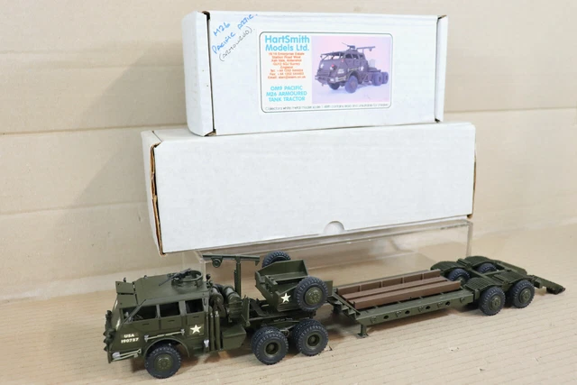ASAM HARTSMITH MODELS WWII US OM9 Pacific M26 Protection Tank Tracteur ...