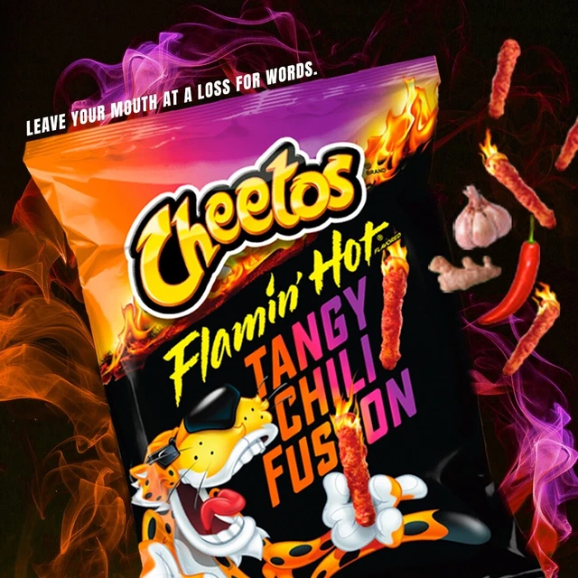 CHEETOS FLAMIN' HOT Tangy Chili Fusion 8,5 oz livraison rapide gratuite ... CHEETOS FLAMIN' HOT Tangy Chili Fusion 8,5 oz livraison rapide gratuite ...