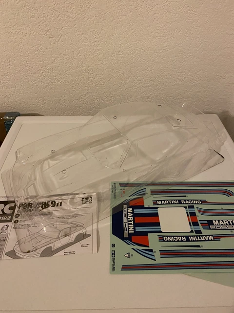 TAMIYA PORSCHE CARRERA RSR 58171 1/10 Bodyshell And Window Masks Etc £ ...