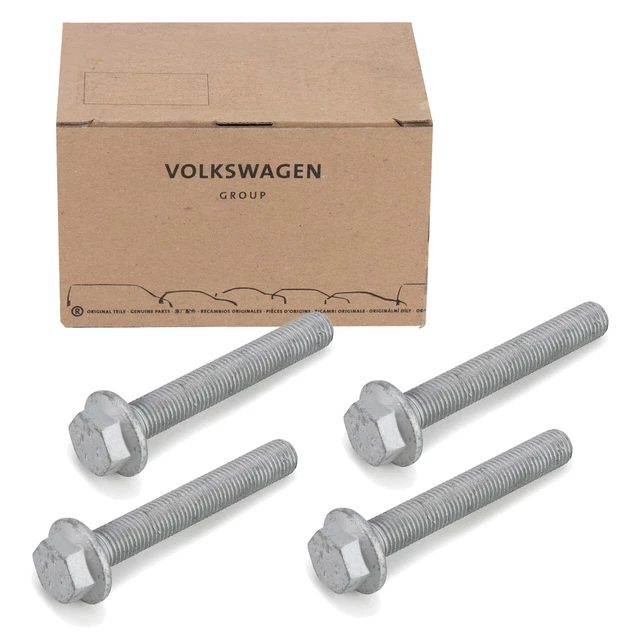 4X ORIGINAL AUDI SEAT SKODA VW Sechskantbundschraube M12x1,5x80mm ...