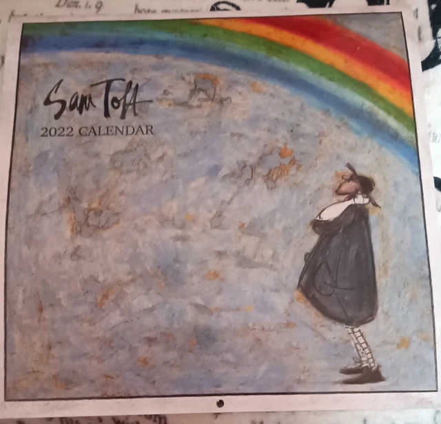 SAM TOFT CALENDAR 2022 Prints Month to a View Planner 30cm x 30cm ...