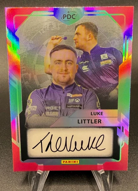 PANINI PDC WORLD Championship 2026 # Luke Littler # AU-02 # Auto ...