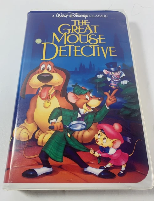 WALT DISNEY'S THE Great Mouse Detective (VHS, 1992) Black Diamond ...