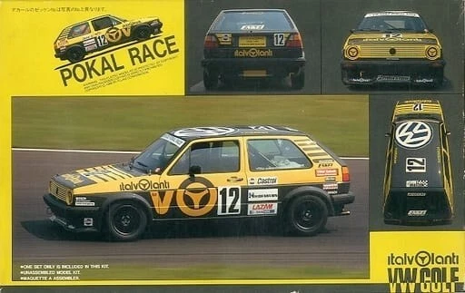 FUJIMI 1/24 VW GOLF POKAL RACE JAPAN italvolanti TC95 06102 - RARE ...