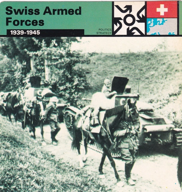 SWISS ARMED FORCES ~ 1939-1945 ~ Defence Against Invasion Which Never ...
