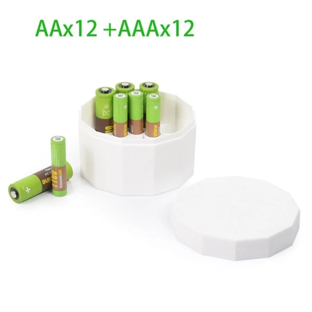 MULTIPLE PURPOSE BATTERY Storage Container For 2A 3A Cells Easy ...