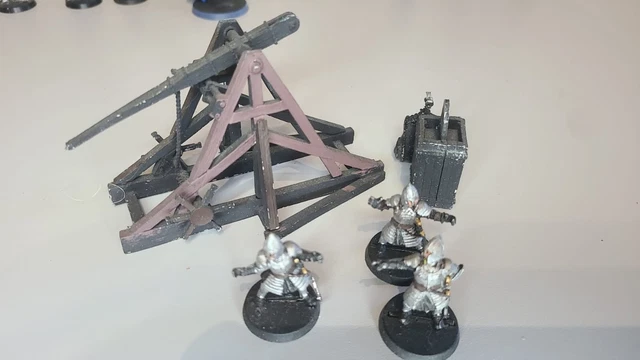 TREBUCHET DU GONDOR Figurine plomb Lord of the ring Games Worshop EUR 1 ...