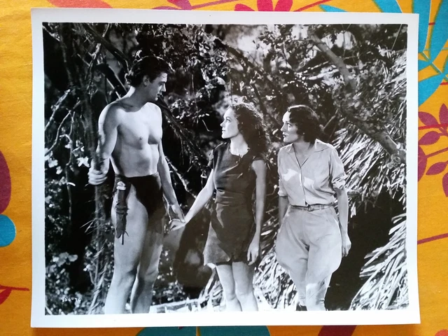 PHOTO TARZAN JOHNNY Weissmuller retirage années 80 EUR 6,00 - PicClick FR