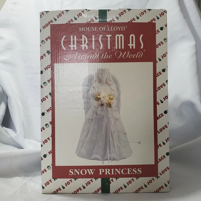 HOUSE OF LLOYD Christmas Around The World Snow Princess Figurine Statue ...