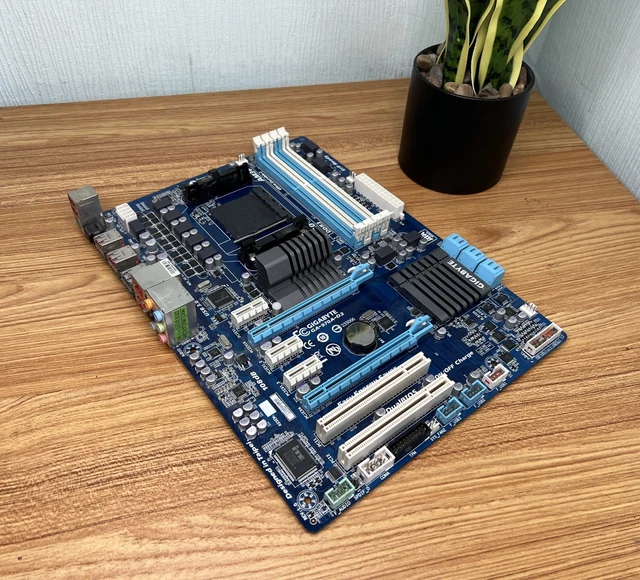 GIGABYTE 970A-D3, AM3+ Motherboard Tested Working £19.99 - PicClick UK
