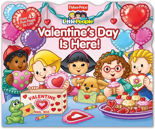 FISHER-PRICE LITTLE PEOPLE: Valentine's Day Is Here! (Lift-the-Flap ...