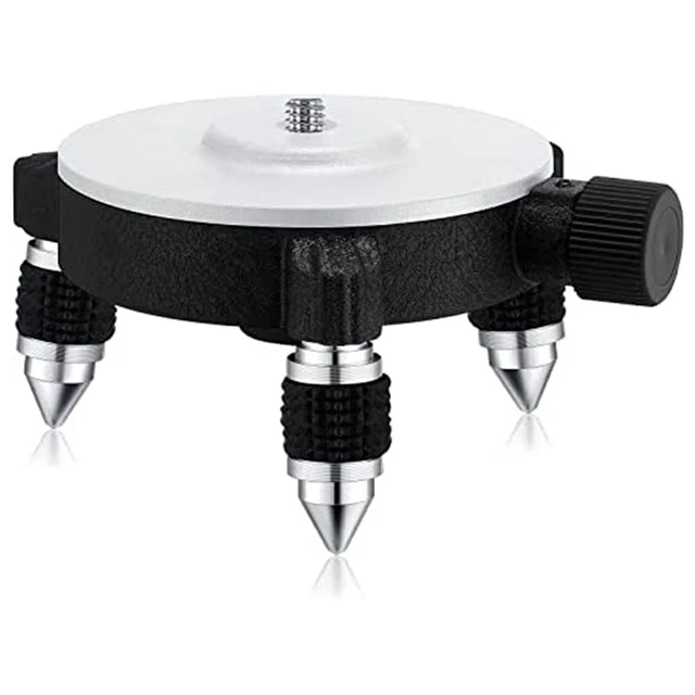 360°ADJUST LASER LEVEL Adapter Rotating Base for Laser Level Tripod3490 ...