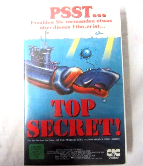 TOP SECRET! CIC Video VHS Video £15.18 - PicClick UK