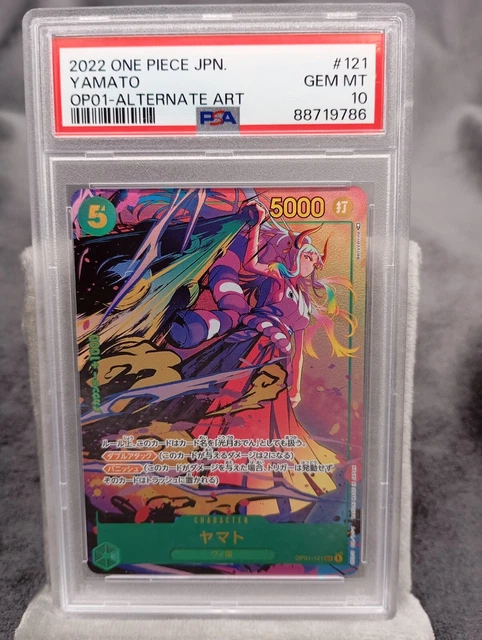 PSA 10 ONE Piece TCG YAMATO alt art OP01 121 - japanisch EUR 1,00 ...