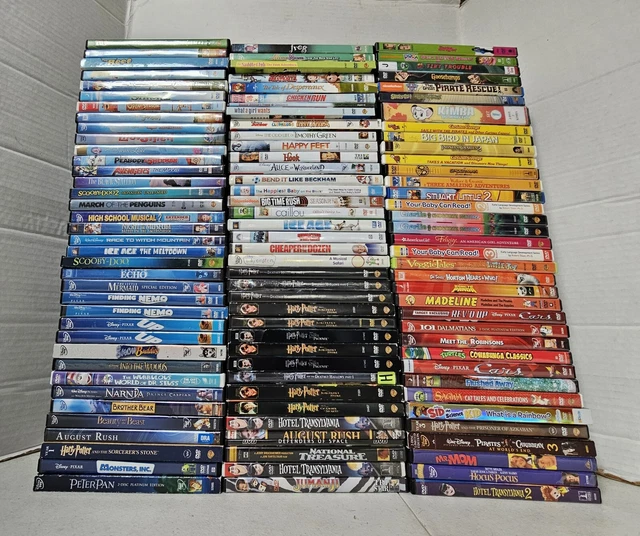 WHOLESALE LOT 100+ DVDs Kids & Family Childrens Baby Disney Baby Pixar Potter £7.66 - PicClick UK