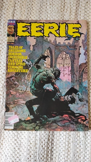 EERIE MAGAZINE # 124 ( 1981 / Warren Publishing) Comic Pulp Horror ...