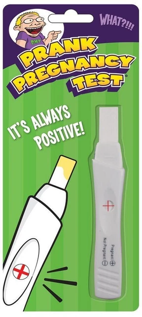 PRANK FAKE PREGNANCY Test + Tests POSITIVE! + Joke Gag $17.22 - PicClick CA
