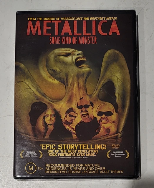 METALLICA DVD - Some Kind Of Monster 2 Disc - BRAND NEW SEALED - FREE ...