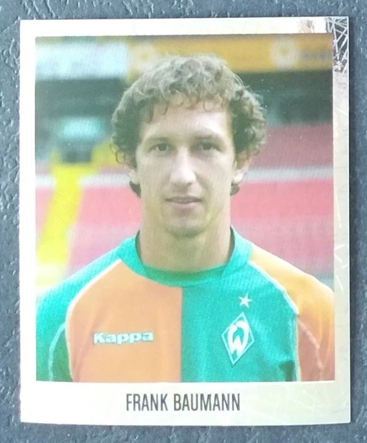 PANINI STICKER 76 Frank Baumann Werder Bremen Fußball Bundesliga 2005/ ...