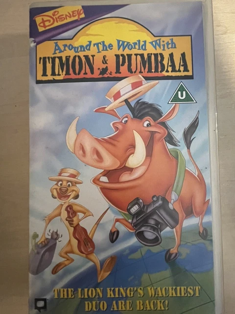 TIMON AND PUMBAA - Around The World With Timon And Pumbaa (VHS) £6.00 ...