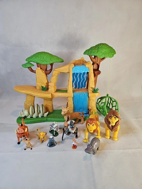DISNEY LION KING Lion Guard Pride Rock Playset With Figures Bundle ...