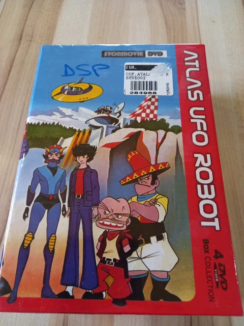 ATLAS UFO ROBOT - STORMOVIE DVD - BOX COLLECTION - 4 DVD Film Goldrake ...