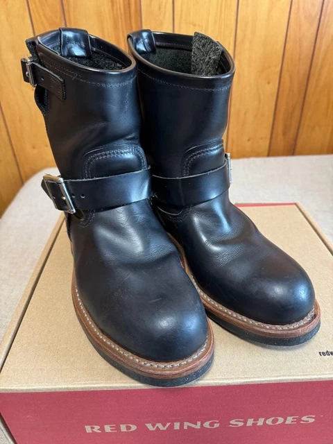 RED WING SHORT Engineer Boots 8-inch 2976 REDWING #1109 £500.68 ...