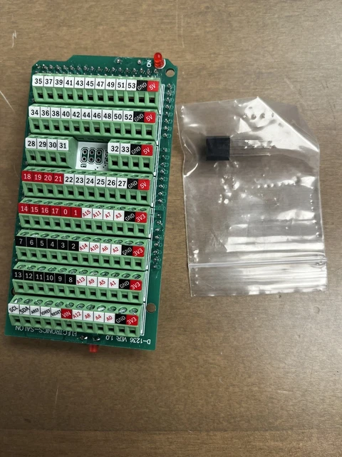 SCREW TERMINAL BLOCK Breakout Module For Arduino MEGA-2560 R3 Board LED ...