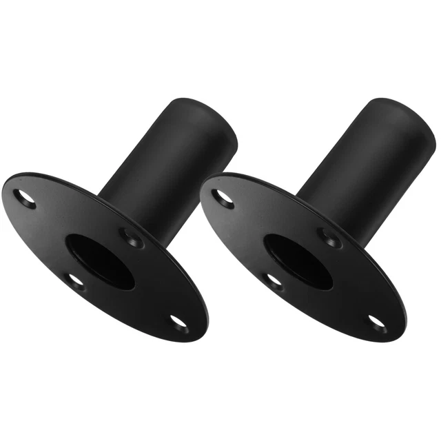 2 PCS DUAL Speaker Pole Mount Base Stable Stand High-quality Material £ ...