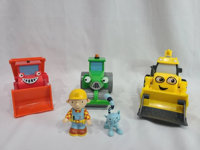 ENSEMBLE DE FIGURINES Bob The Builder Talking Scoop Rolley Muck Bob EUR ...