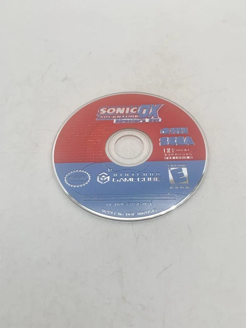 SONIC ADVENTURE DX Director's Cut Disc solo Nintendo GameCube 2003 ...